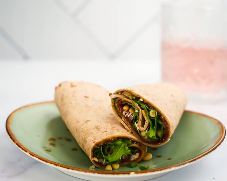 Wrap met carpaccio - Foodaholic.nl