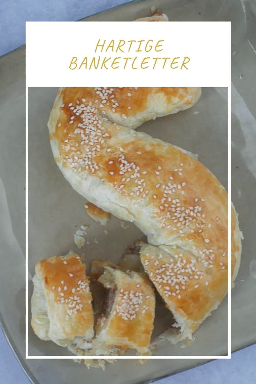 Hartige banketletter - Foodaholic.nl