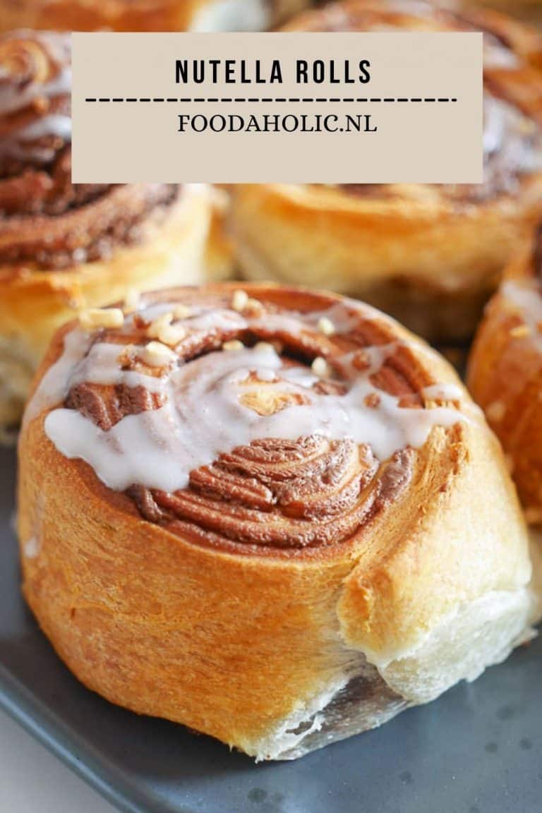 Nutella rolls - Foodaholic.nl