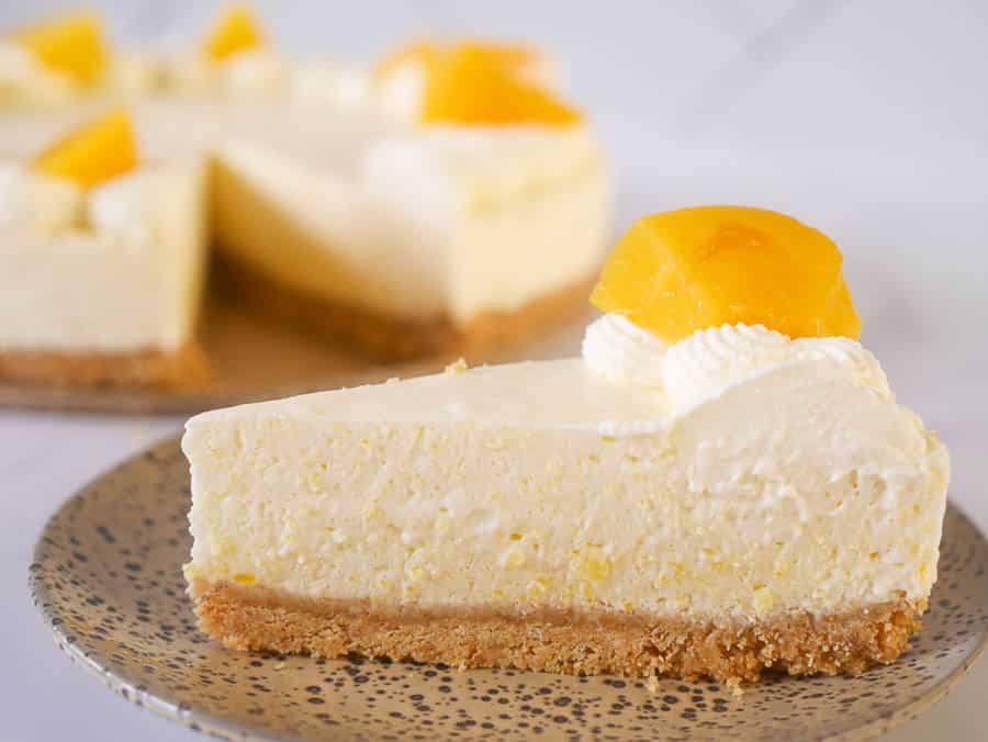 Perzik kwarktaart - Foodaholic.nl