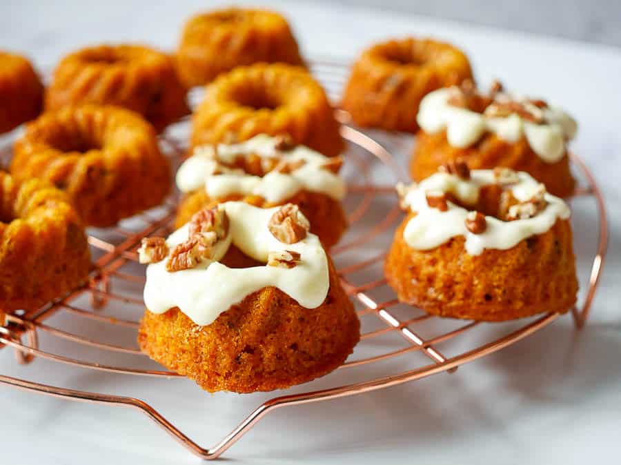 Carrot cake tulbandjes - Foodaholic.nl